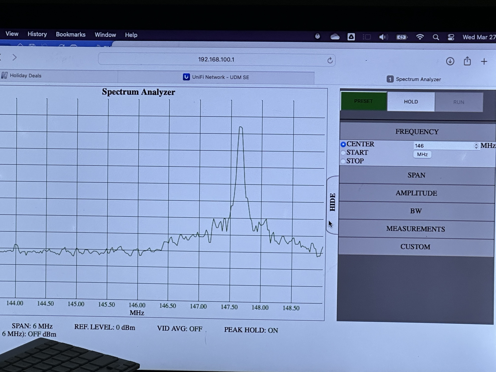 Revisiting the cable modem spectrum analyzer – KC9UMR